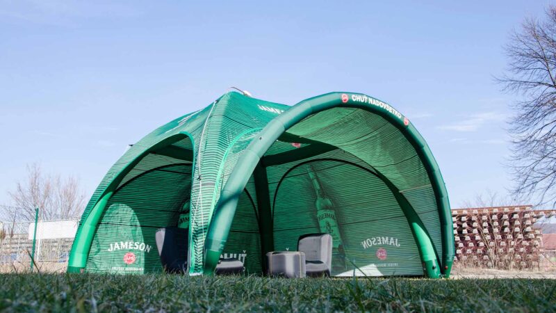 SQUARE - Sealed inflatable event tent | AXION