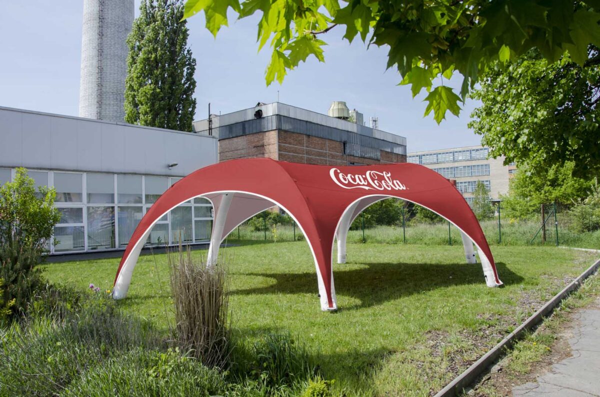 HEXA - Hexagonal sealed inflatable event tent | AXION