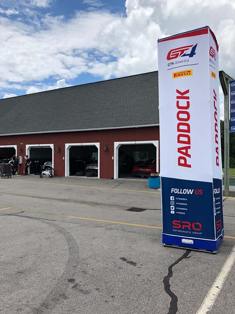 Inflatable garage tents for rallies and other races | AXION