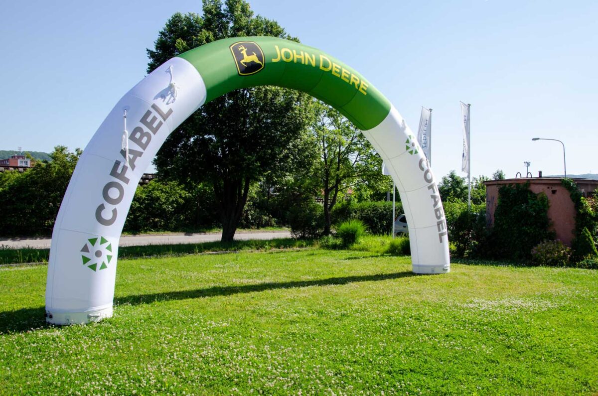 ROUNDED - Sealed inflatable arch for running & racing events