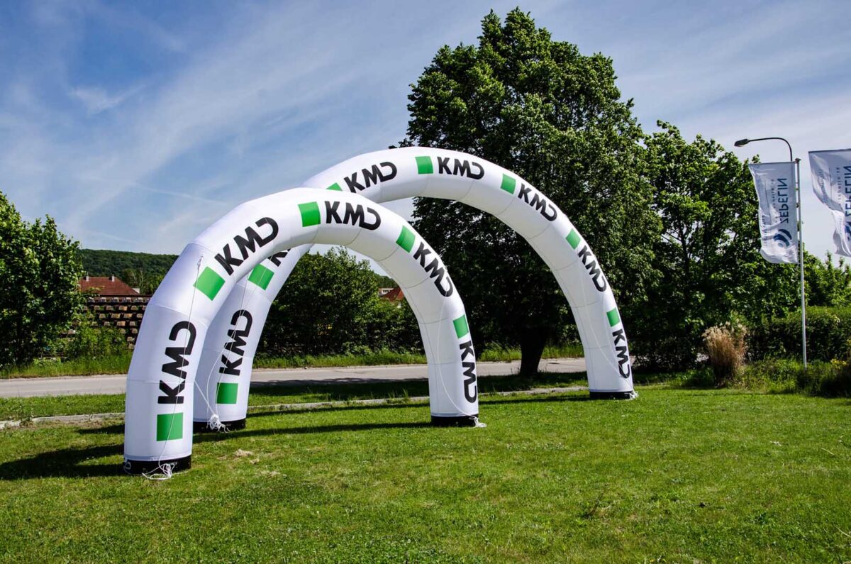 ROUNDED - Sealed inflatable arch for running & racing events
