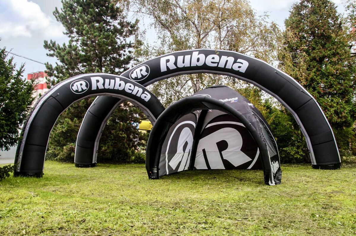 ROUNDED - Sealed inflatable arch for running & racing events