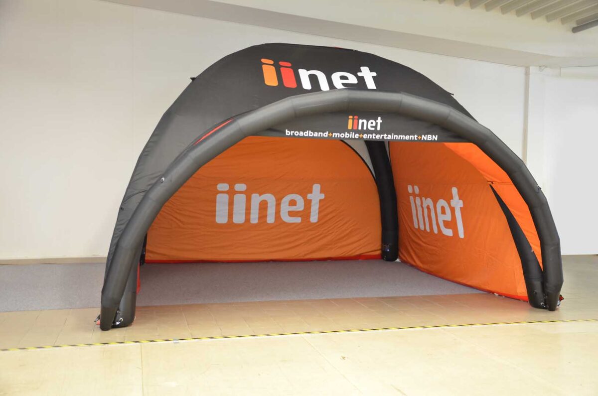 SQUARE - Sealed inflatable event tent | AXION