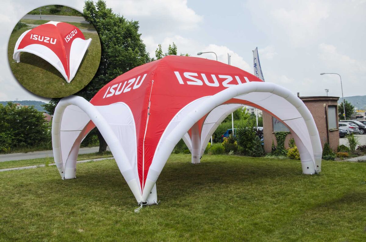 SQUARE - Sealed inflatable event tent | AXION