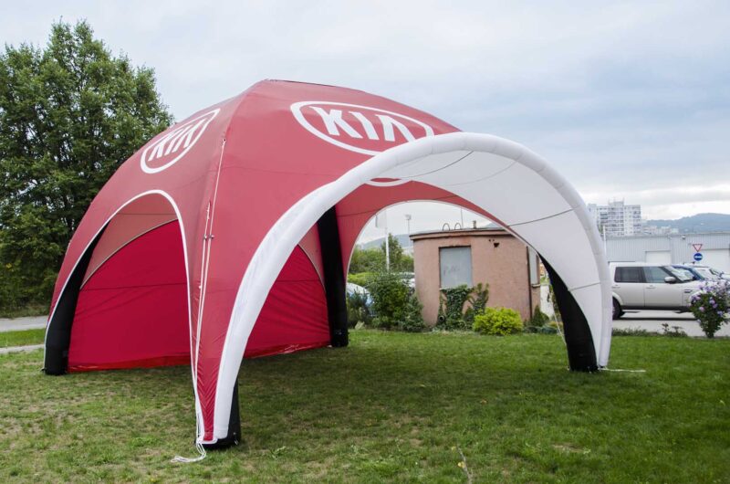 SQUARE - Sealed inflatable event tent | AXION