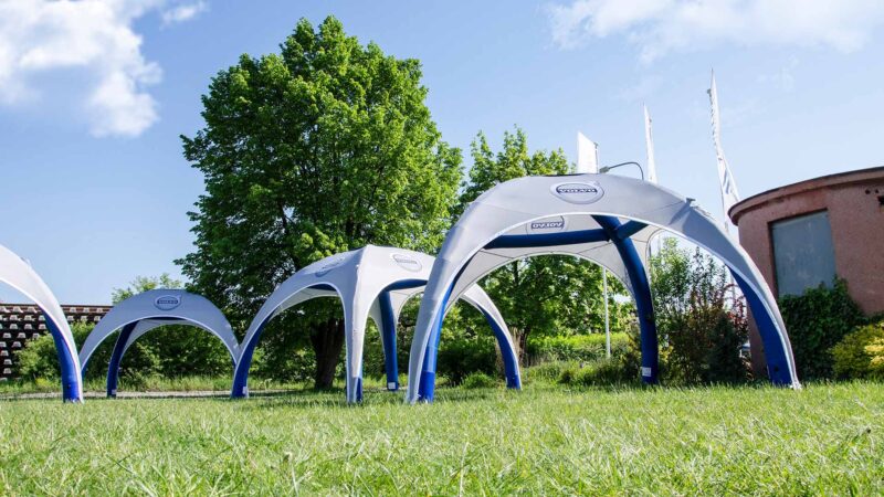 SQUARE - Sealed inflatable event tent | AXION