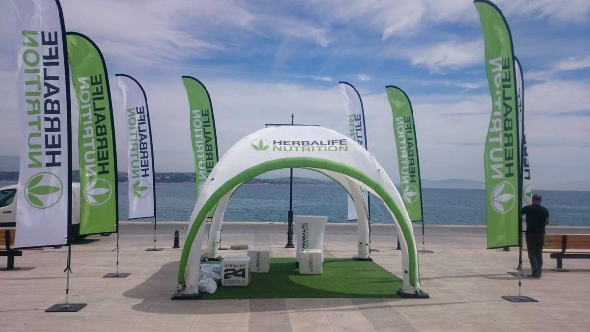 BEACH FLAG for events - 3 shapes to choose from | AXION
