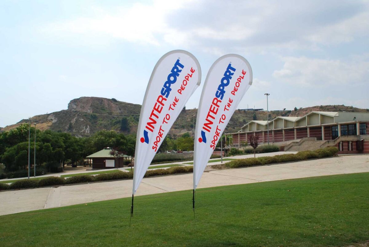 BEACH FLAG for events - 3 shapes to choose from | AXION
