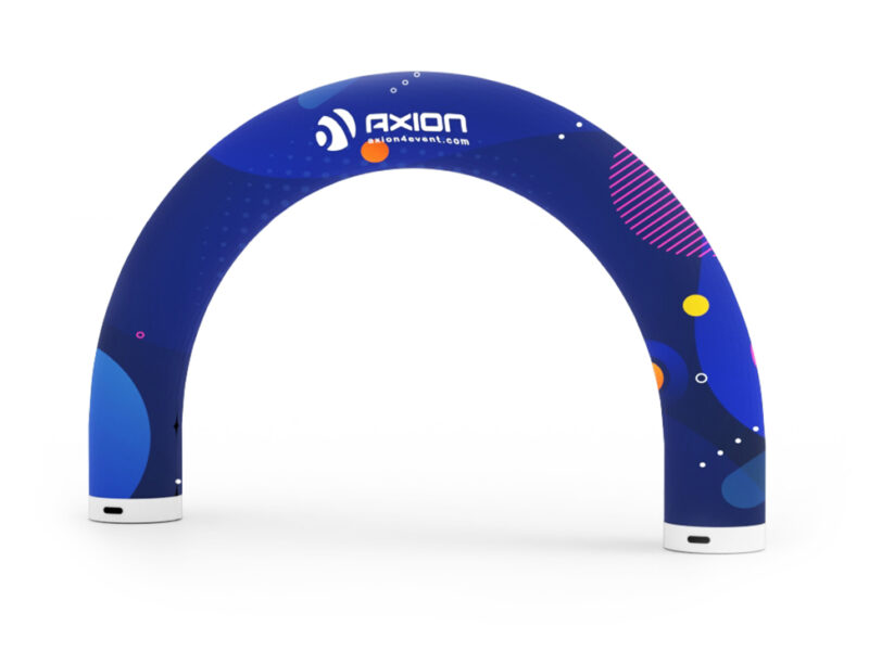 ROUNDED - Sealed inflatable arch for running & racing events